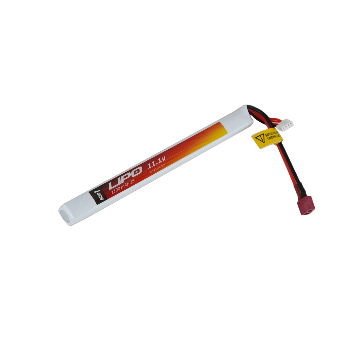 Echo1 Lipo #9T (11.1v 1100mAh 25C Stick Lipo with T Connector) — Echo1 USA