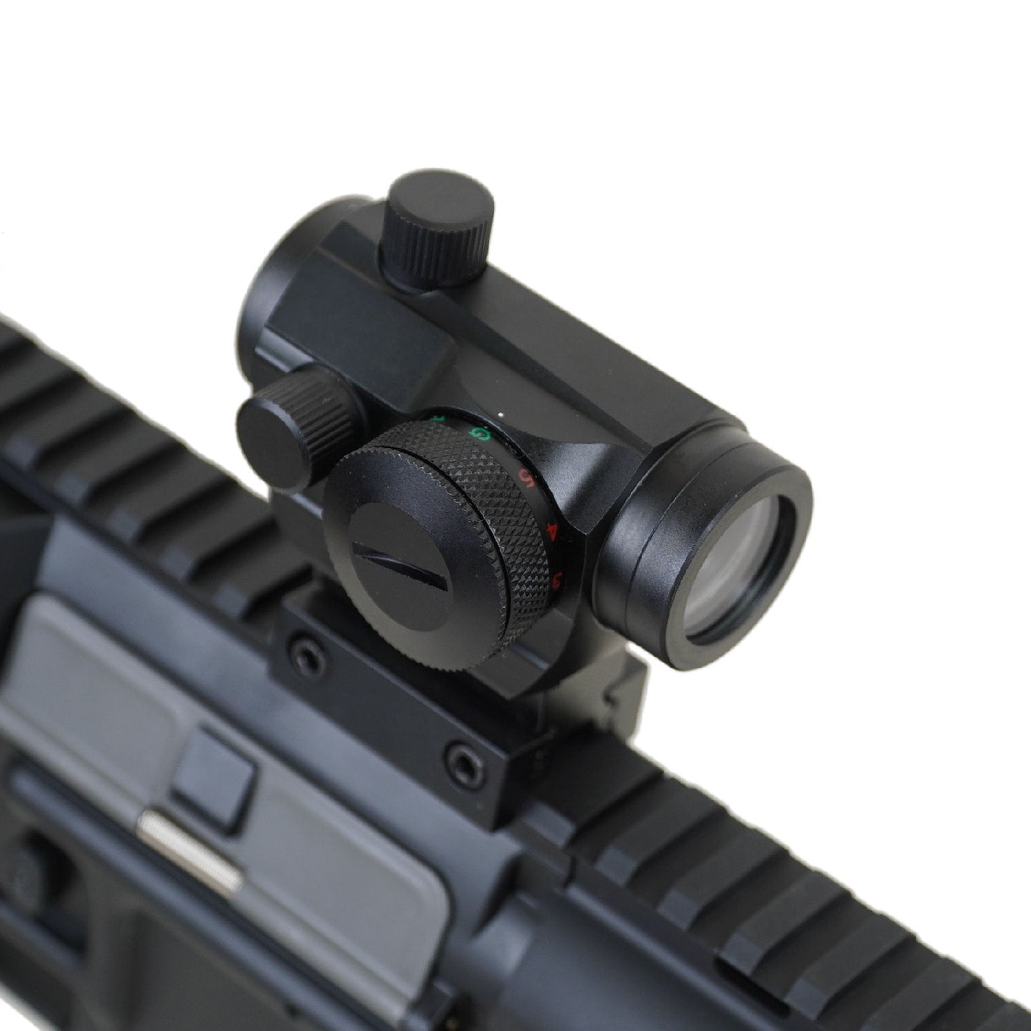Classic Army full metal M4 Mk18 MLOK AEG with red dot sight package ...